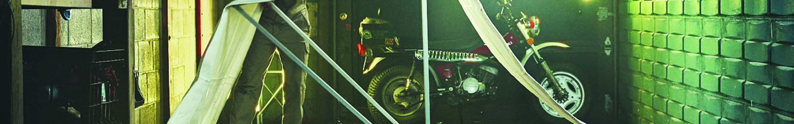 How to Build a Motorcycle Shell Garage | A FortNine DIY Project ...