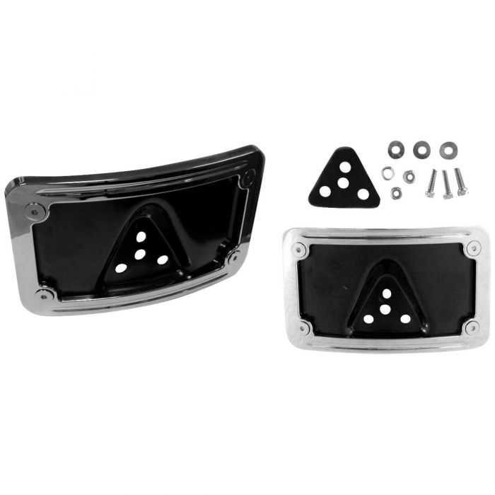 Bikers Choice 2 Piece Curved License Plate Frame - 166025 | FortNine Canada