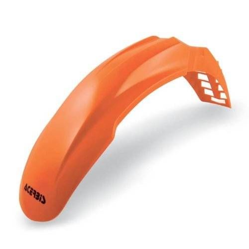 Acerbis Front Fender Orange - Vented - 2113660237 | FortNine Canada