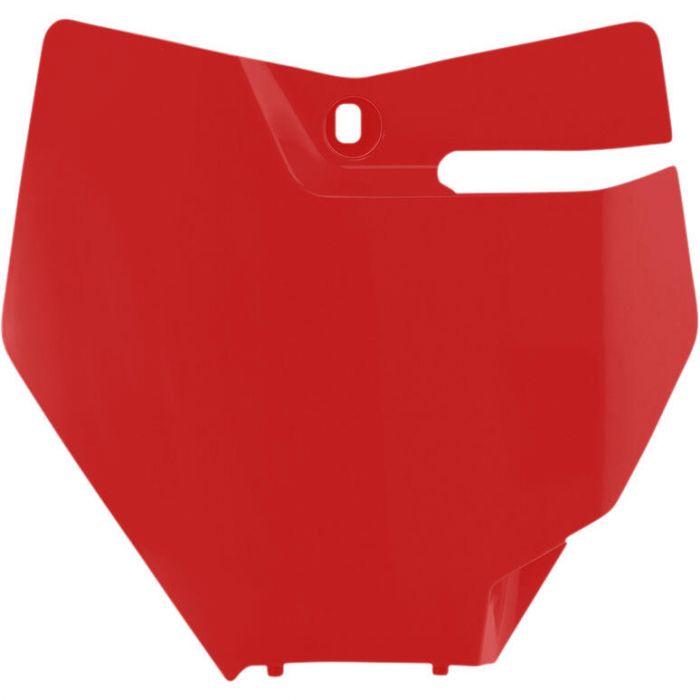 Acerbis Front Number Plate Red - 2685950004 | FortNine