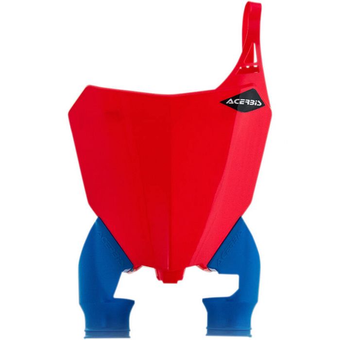 Acerbis Raptor Front Number Plate Red/Blue - 2630771228 | FortNine Canada