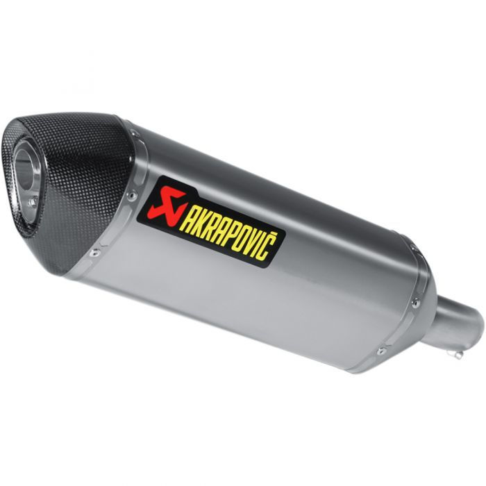 Akrapovic Slip-On Line Exhaust Hexagonal Muffler - Stainless/Titanium ...