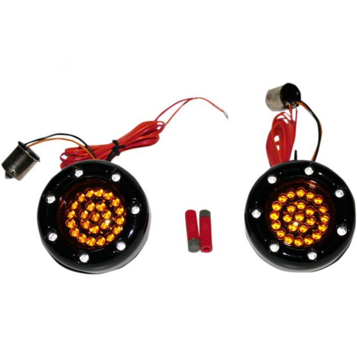 Custom Dynamics Bullet Ringz LED Turn Signals - 1156 Base/Single ...