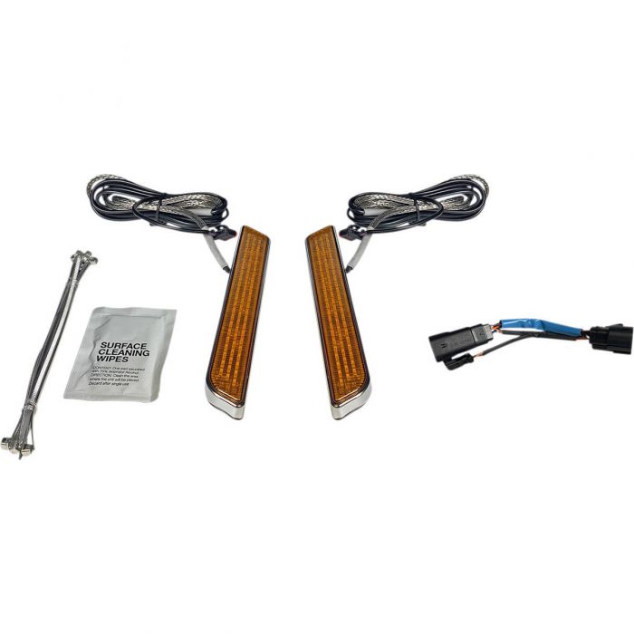 Custom Dynamics Lightz LED Front Fork Lights - CD-FORK-SS8-AC | FortNine