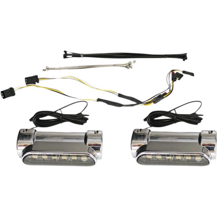 Custom Dynamics Run & Turn Signal Engine Guard LED Lights - CD-CB-AW ...