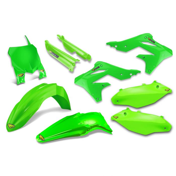 Cycra Powerflow Body Kit Hi-Viz Green - 1CYC-9319-72F | FortNine Canada
