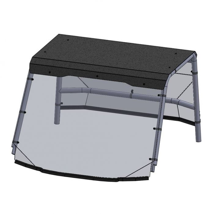 Direction 2 Front/Rear Windshield & Roof - YRNGWS2004 | Polaris Ranger ...