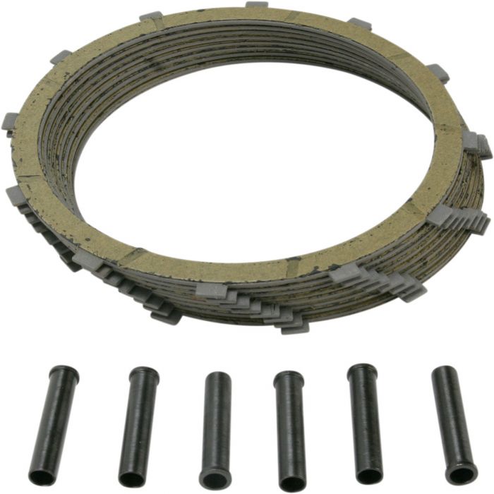 Drag Specialties Clutch Friction Plate Kit Kevlar - 8 Pack - 11310439 ...