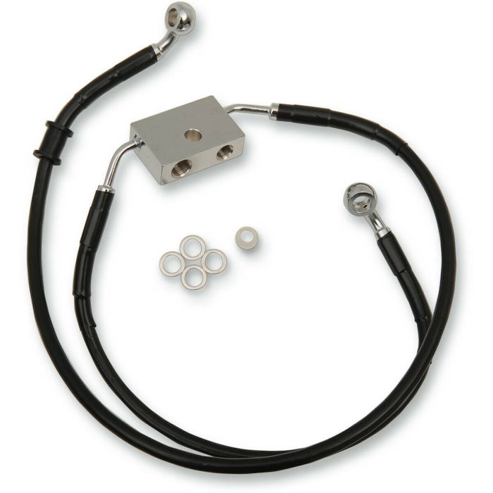 Drag Specialties Extended Length Front Brake Line Kit - 1741-5333 ...