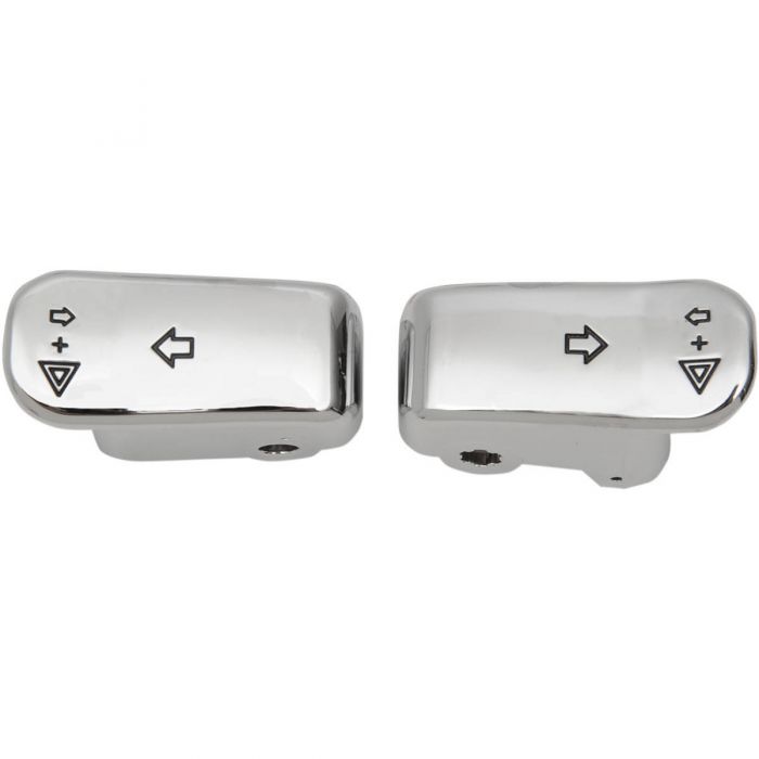 Drag Specialties Turn Signal Switch Extensions Chrome - 2106-0363 ...