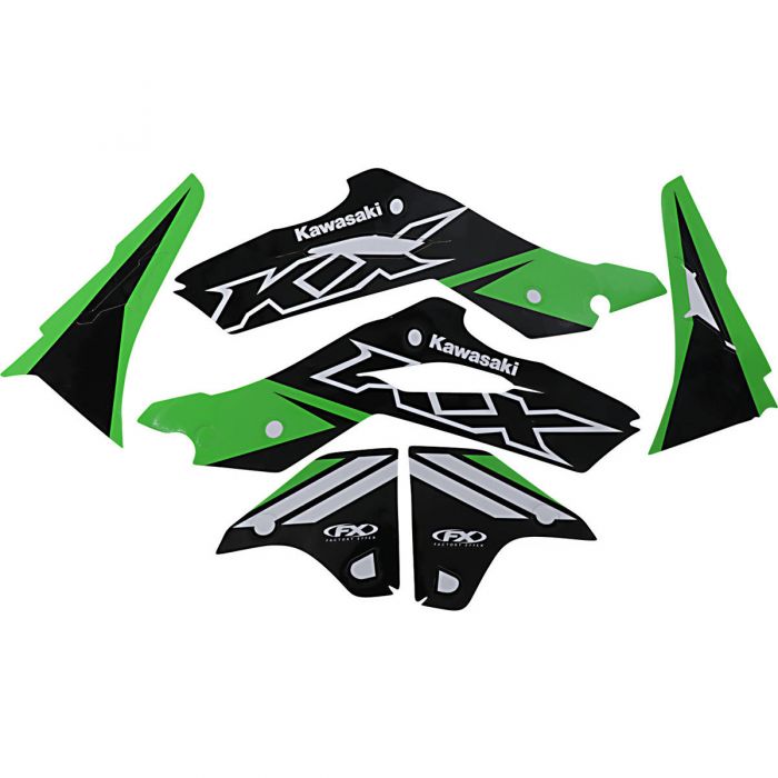 Factory Effex EVO 17 Graphics Kit - 23-01130 | Kawasaki KX250F 2013 ...