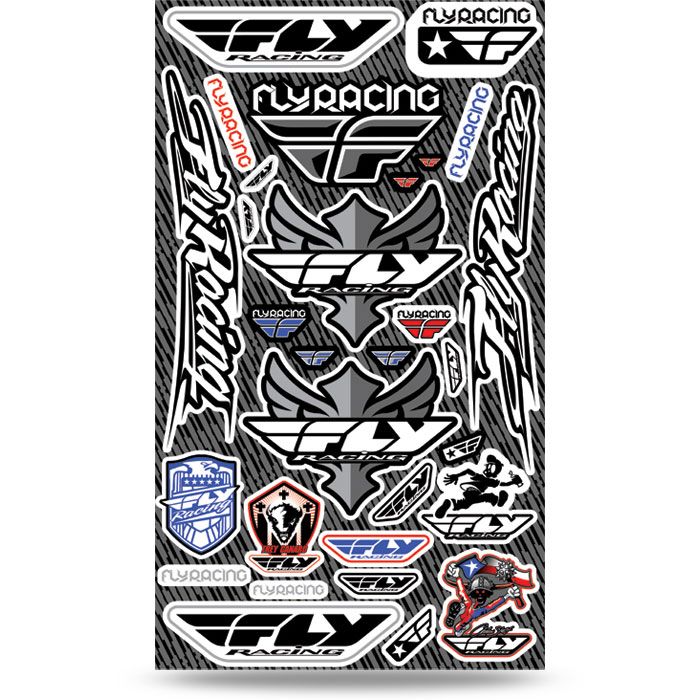 Fly Factory Sticker Sheet | FortNine Canada