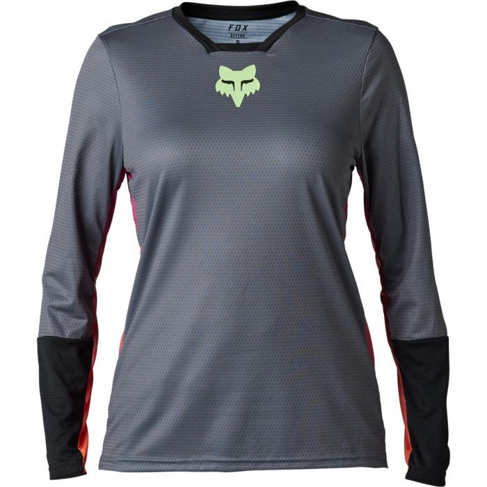 Fox Racing Womens Defend Race MTB Long Sleeve Jersey | FortNine Canada