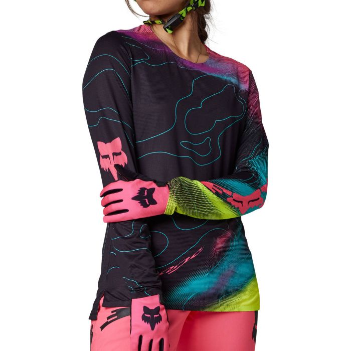Fox Racing Womens Flexair Lunar MTB Jersey | FortNine Canada