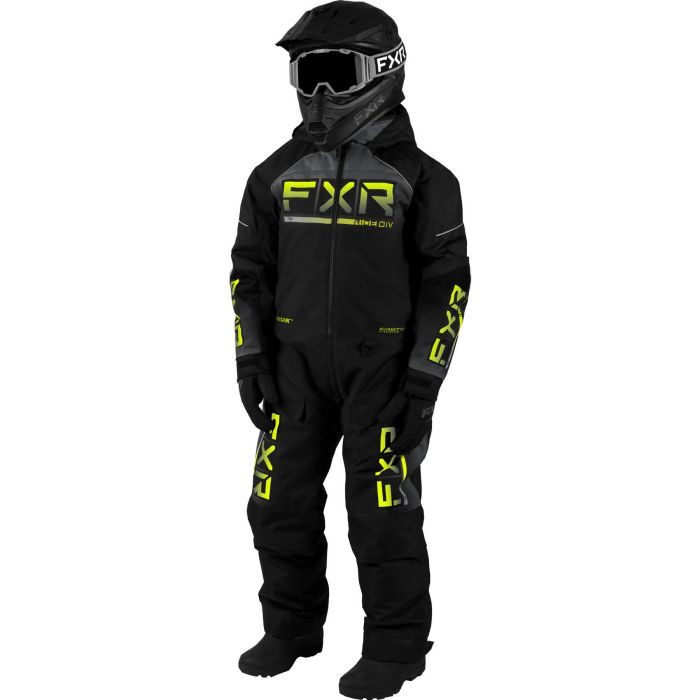 FXR Youth Recruit F.A.S.T. Insulated Monosuit - 2023 | FortNine Canada