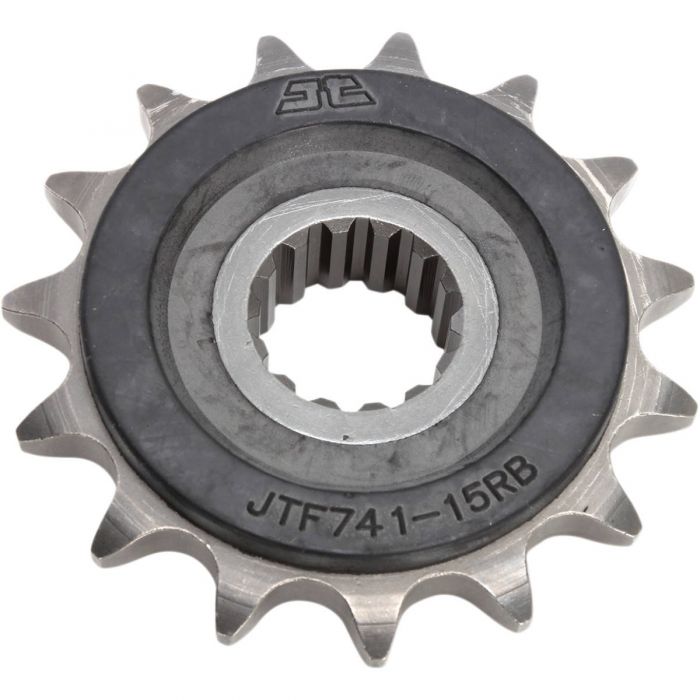 JT Rubber Cushioned Steel Front Sprocket 15T (525) - JTF741.15RB | FortNine Canada