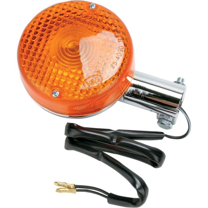 K&S DOT Approved Turn Signal Amber - 25-4096 | FortNine