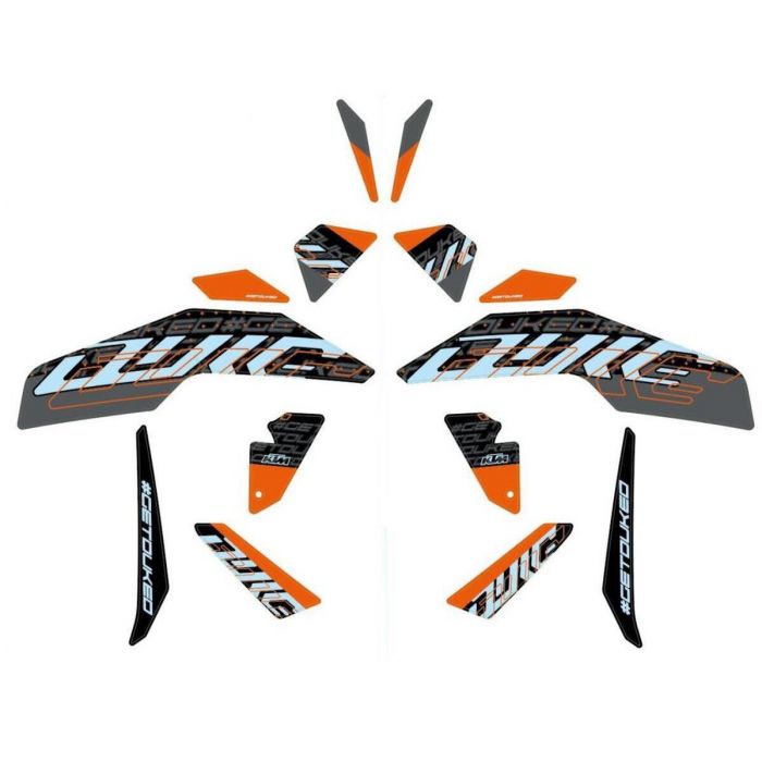 KTM Style Graphics Kit - 94308999100 | FortNine