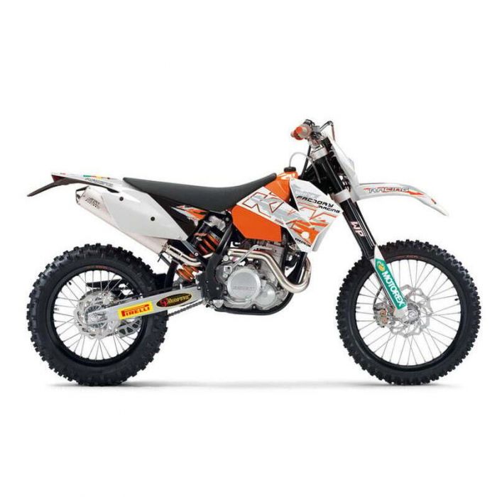 KTM White Graphic Kit - 54808190300 | FortNine Canada