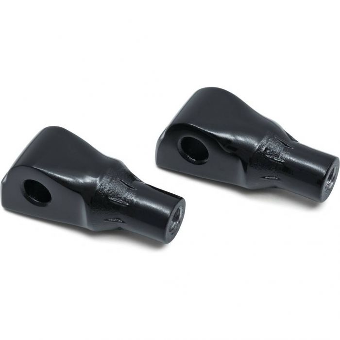 Kuryakyn Tapered Peg Adapters Gloss Black - 8926 | FortNine Canada