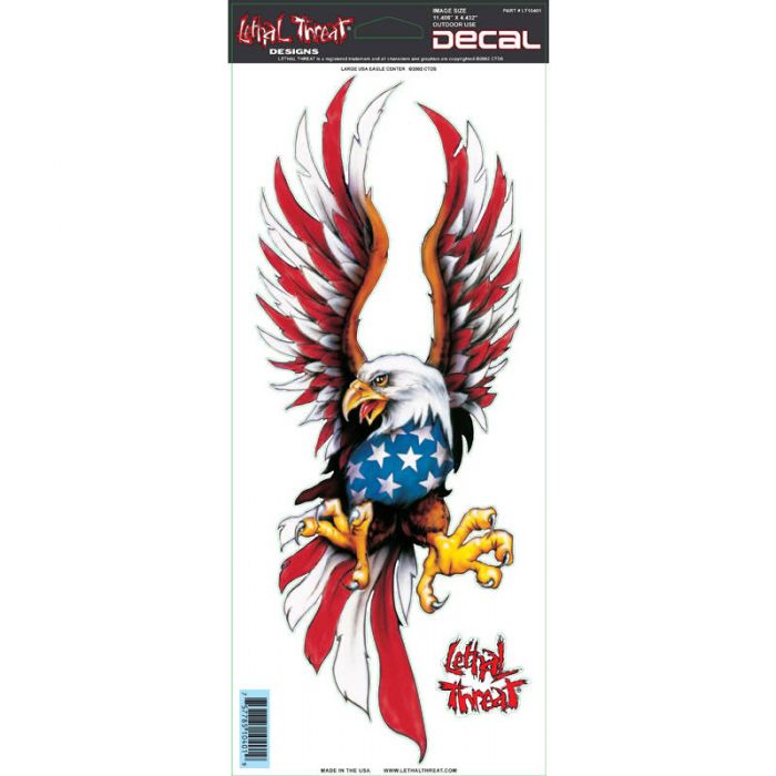Lethal Threat Usa Eagle Center Decal | FortNine Canada
