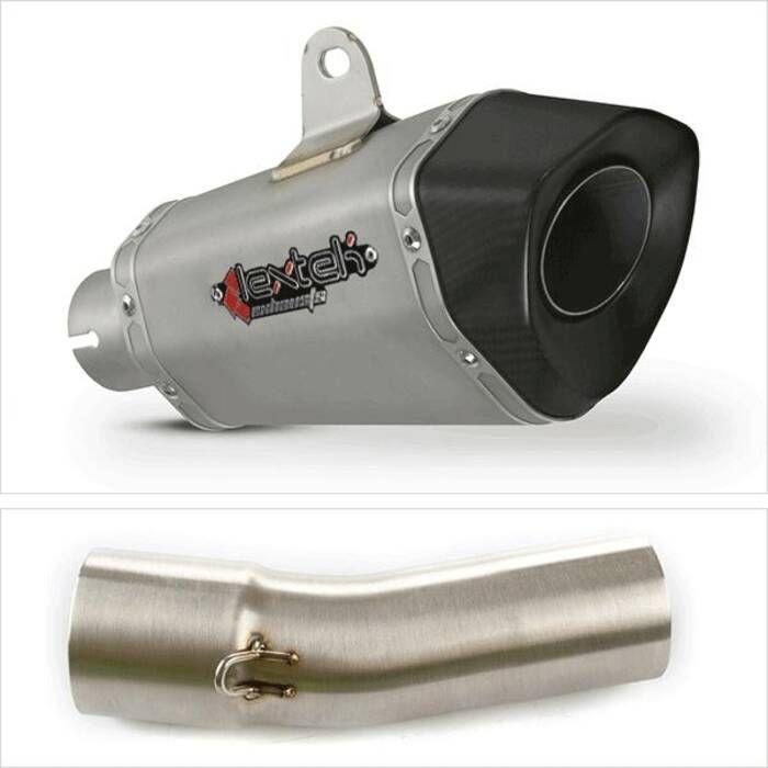 Lextek XP10 Full System Exhaust Standard - without Downpipe - EXHKIT17632 | BMW F800R 2009-2018 ...