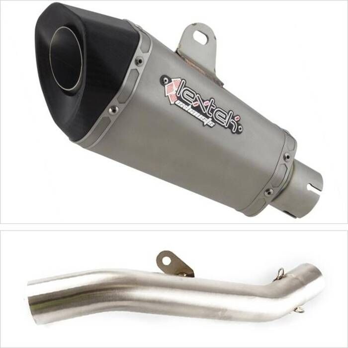 Lextek XP10 Full System Exhaust Standard - without Downpipe - EXHKIT19502 | Yamaha YZF-R6 2017 ...