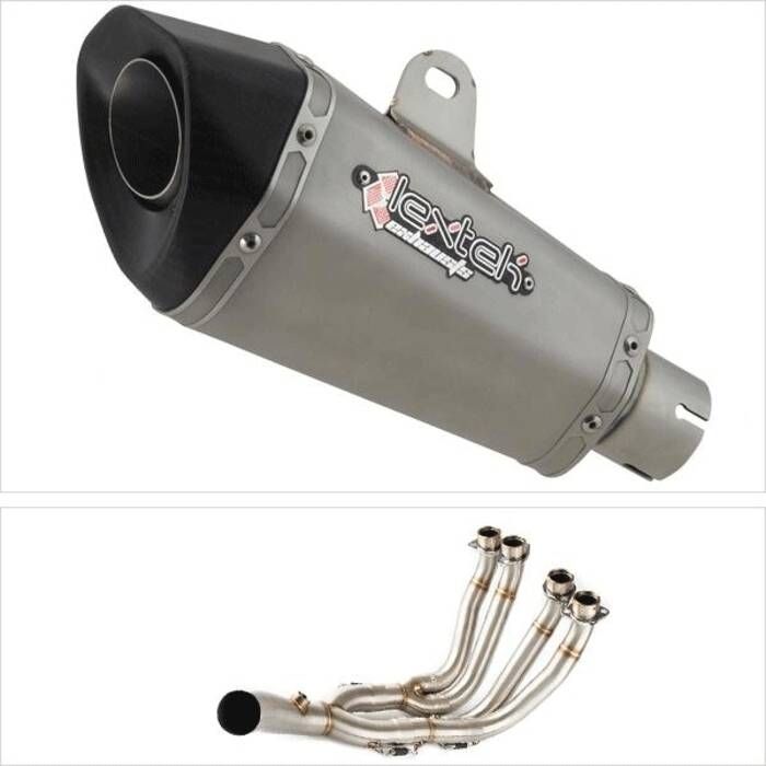 Lextek XP10 Full System Exhaust Low Level - with Downpipe - EXHKIT18341 ...