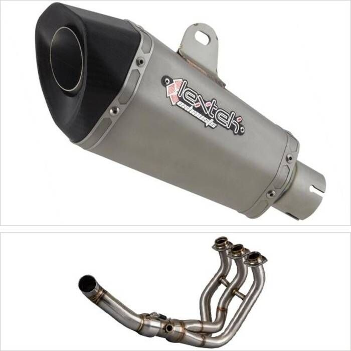 Lextek XP10 Full System Exhaust Low Level - with Downpipe - EXHKIT19208 ...