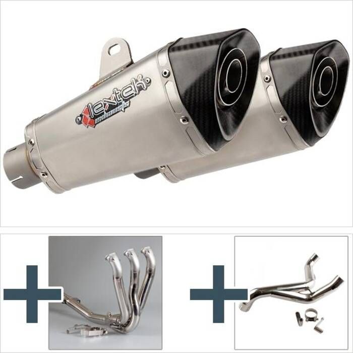 Lextek XP10 Full System Exhaust Standard - with Downpipe & Link Pipe ...