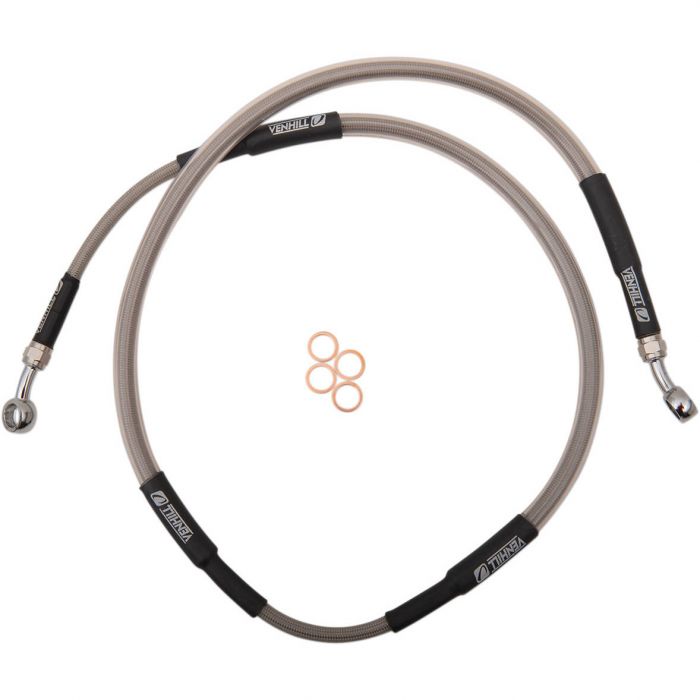Moose Stainless Steel Braided Clutch Line - 0661-0063 | Kawasaki KX450 ...