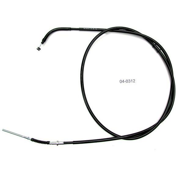 Motion Pro Black Vinyl Rear Hand Brake Cable - 04-0312 | FortNine