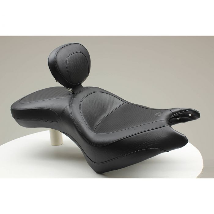 Mustang One-Piece Touring Seat Original with Driver Backrest - 79516 ...