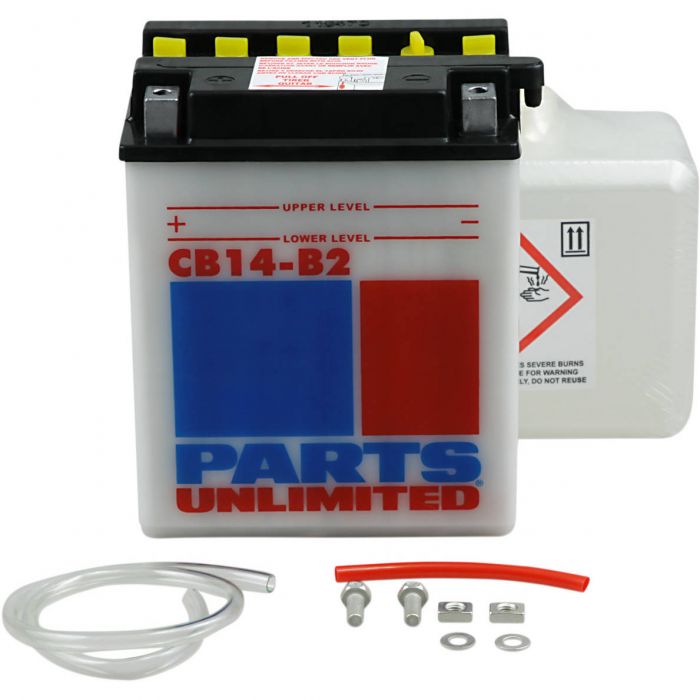 Parts Unlimited Heavy Duty Conventional Battery (Acid sold separately ...
