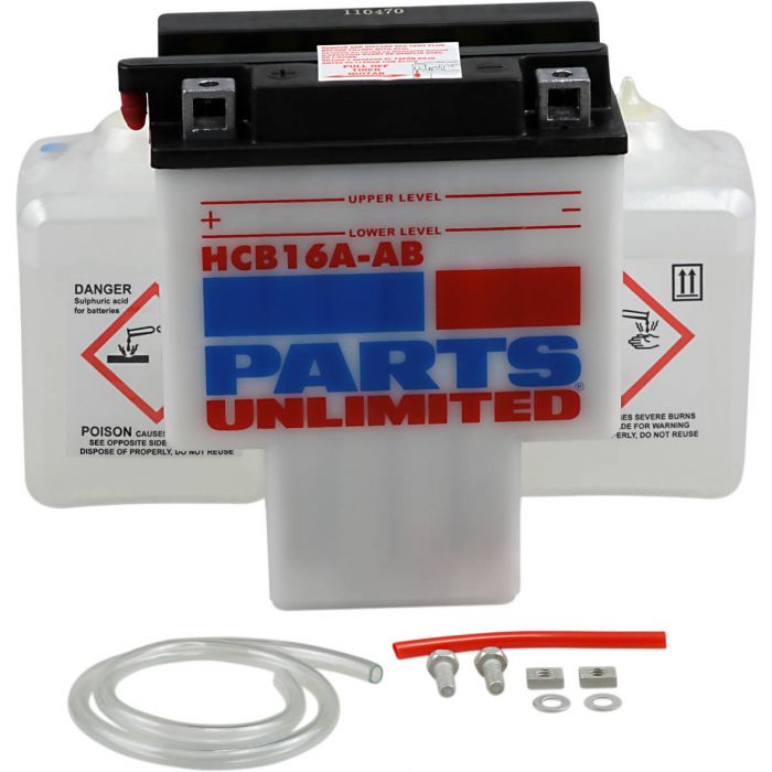 Parts Unlimited Heavy Duty Conventional Battery (Acid sold separately ...