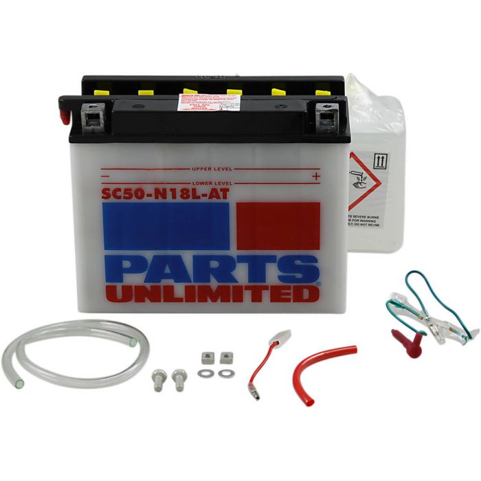 Parts Unlimited Heavy Duty Conventional Battery (Acid sold separately ...