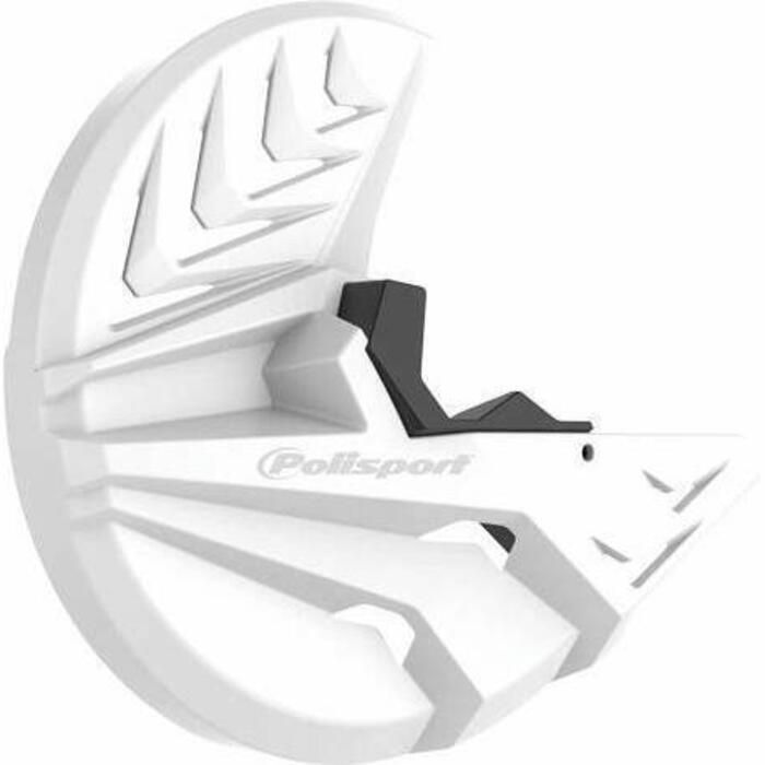 Polisport Disc Cover & Bottom Fork Guards Kit White - 8151100002 | FortNine