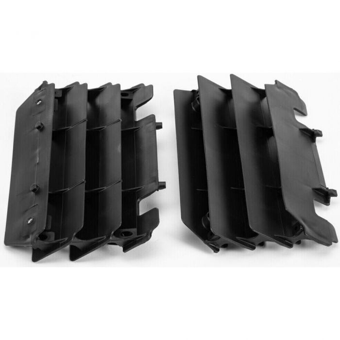 Polisport Radiator Louvers Black - 8472500001 | Kawasaki KX250 2005 ...