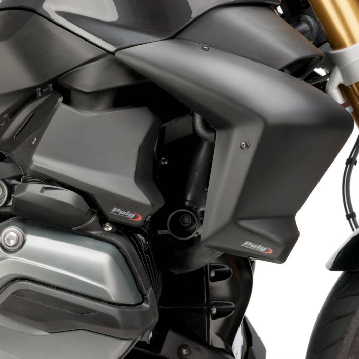 Puig Intake Covers - Matte Black - 8105J | FortNine Canada