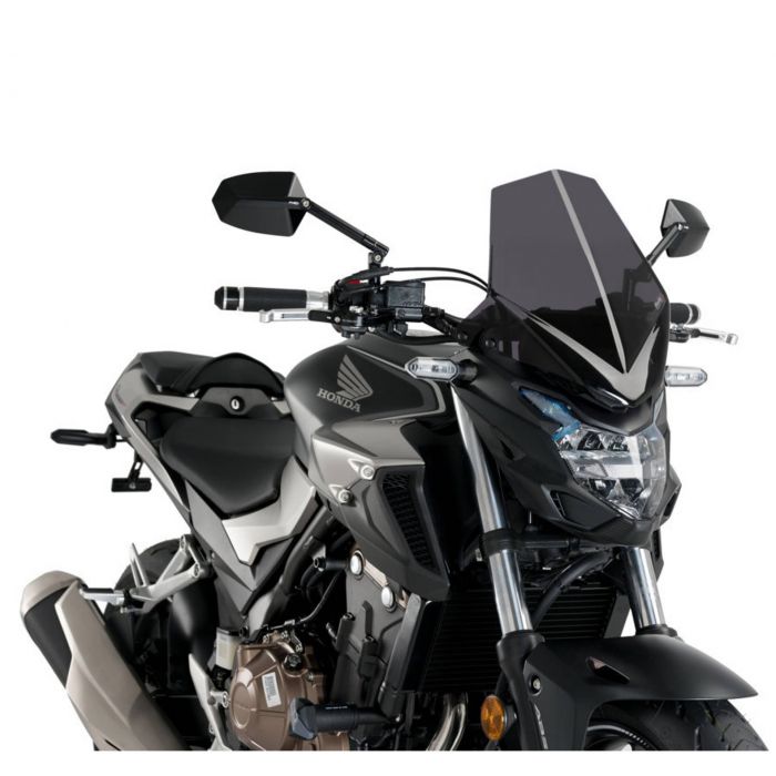 Puig New Generation Windshield Dark Smoke - 3657F | Honda CB500F 2016 ...