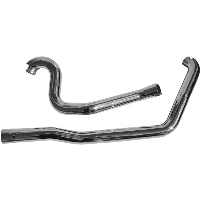 Rush True Dual Head Pipes Chrome - 7010 | FortNine Canada