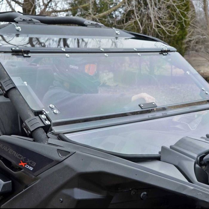 SuperATV Flip Windshield Scratch Resistant Poly - FWS-01-001-70 ...