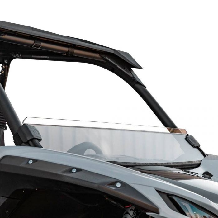 SuperATV Half Windshield Clear - HWS-K-KRX-75 | Kawasaki KRF1000 Teryx ...