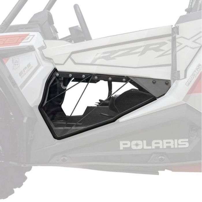 SuperATV Lower Doors Clear Poly - DOOR-P-RZRT-75 | Polaris RZR XP 1000 ...