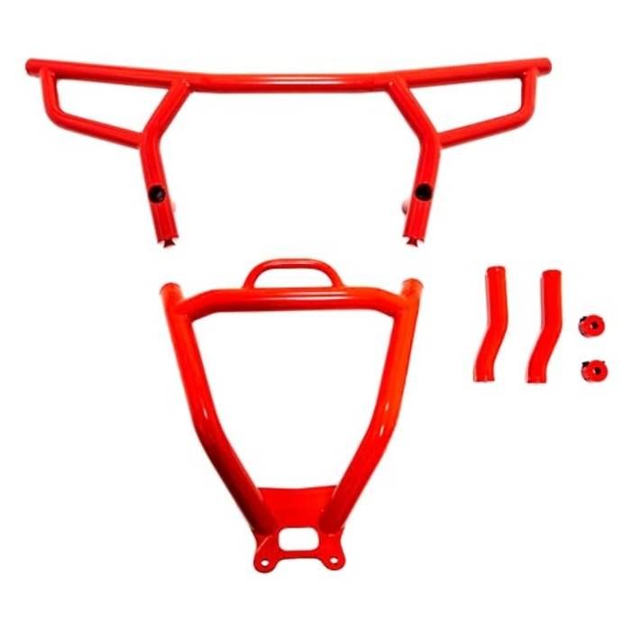 SuperATV Rear Bumper Red - RBG-P-RZRXPTS-03 | FortNine Canada