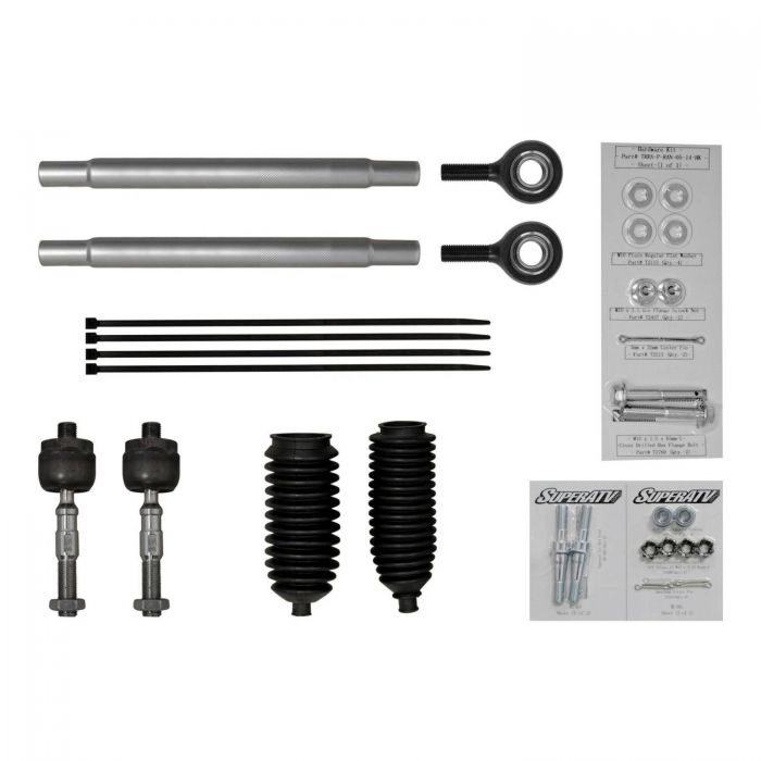 SuperATV Tie Rod Kit - TRRA-P-RZR0114-ST-001 | FortNine Canada