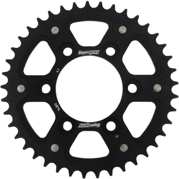 Supersprox Stealth Rear Sprocket 530 - 41T - Black - RST-1489-41-BLK ...