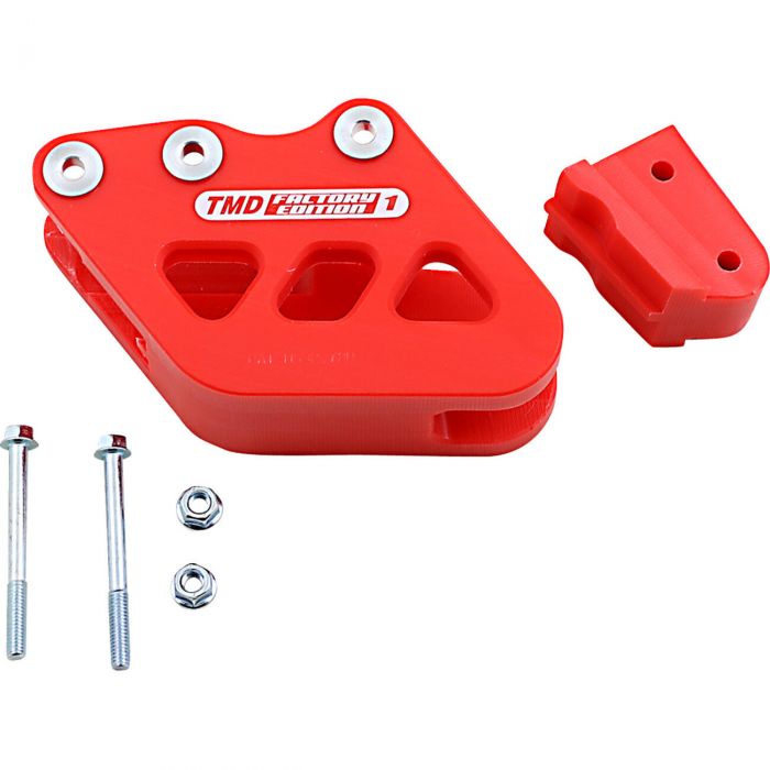 TM Designworks Factory Edition 1 Chain Guide Red - RCG-CRM-RD | FortNine