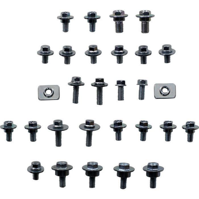 UFO Bodywork Bolt Kit - PL-KAW-202 | Kawasaki KX250F 2013-2016 ...