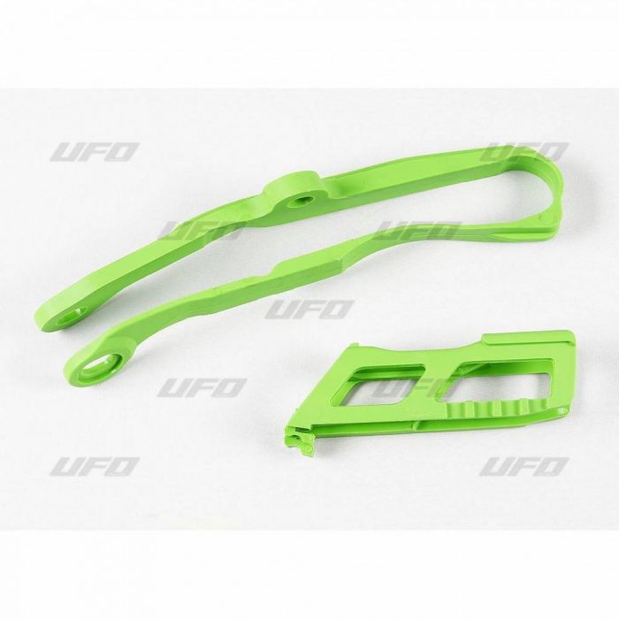 UFO Chain Guide and Swingarm Slider Kit Green - KA04756-026 | Kawasaki ...